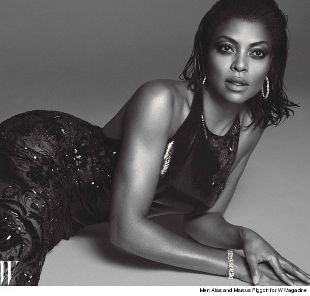 Taraji P Henson Goes Braless In Super Sexy Spread For W Magazine