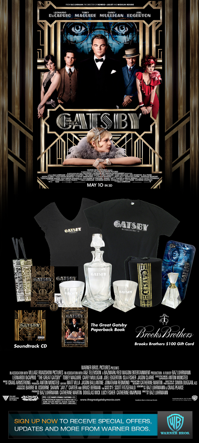 You Can Win "The Great Gatsby" Prize Pack! | toofab.com
