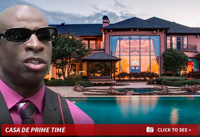Deion Sanders -- Legendary Texas Mega-Mansion ... Up For Auction! | TMZ.com