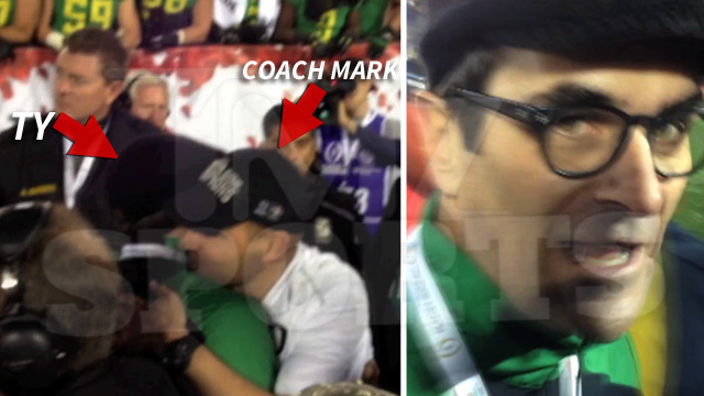 'Modern Family' Star -- Celebrated With Oregon Coach ... After Rose ...