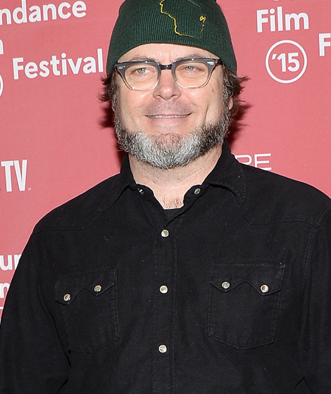 Nick Offerman Is Nearly Unrecognizable Without His Famous Mustache ...