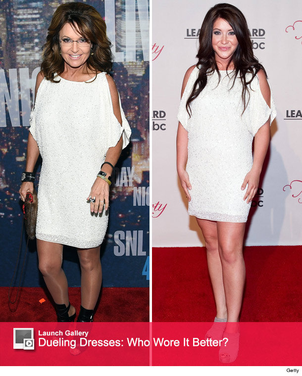 Dueling Dresses: Sarah Palin Rocks One of Bristol Palin's Outfits for ...