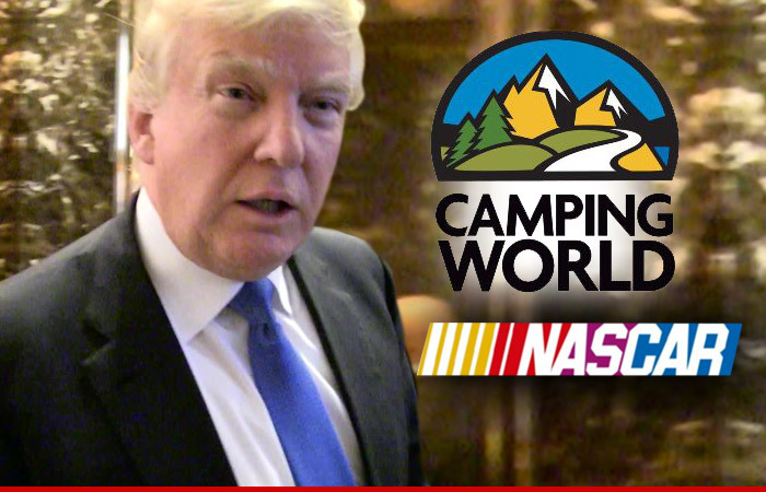 Huge NASCAR Sponsor -- Boycotting Trump ... He's a Racist, Bigot | TMZ.com