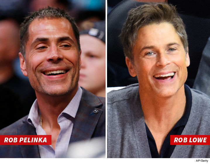 Rob Lowe Says He's NOT Lakers GM Rob Pelinka, But If He Was ... | TMZ.com