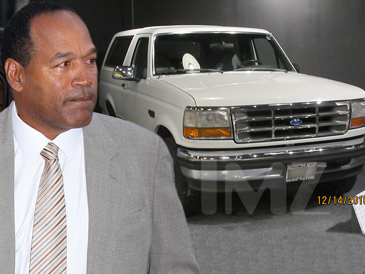 O.J. Simpson's Former Agent Will Sell the White Bronco Now if Price is ...