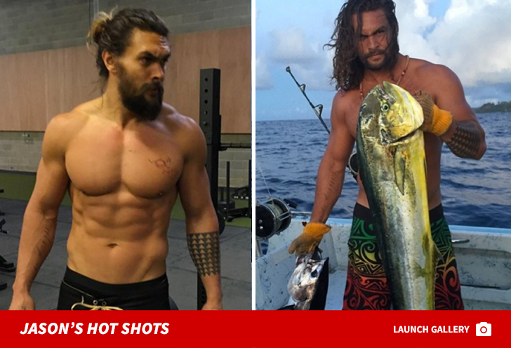 Jason Momoa Spends 'Aquaman' Break with Beer and Surf | TMZ.com