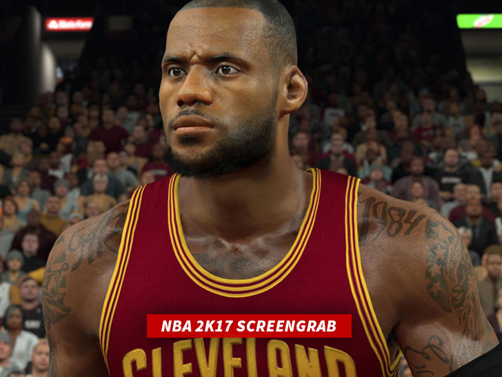 LeBron James' Tattoo Artist Sues NBA2K17, You Jacked My Designs! | TMZ.com