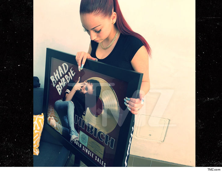 Cash me outside girl song hits gold. | Lipstick Alley